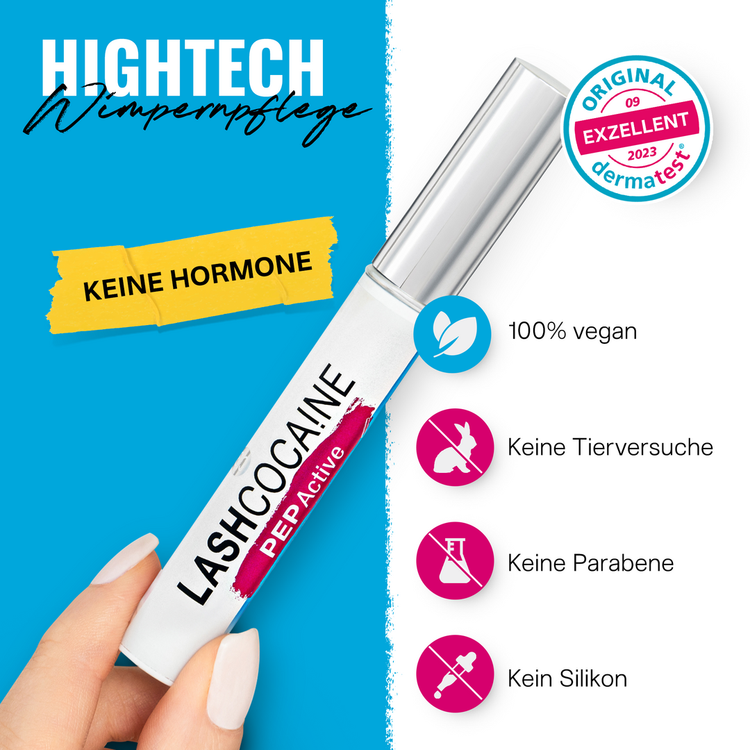 LASHCOCA!NE PEPActive - Wimpernserum ohne Hormone – Svenja Walberg